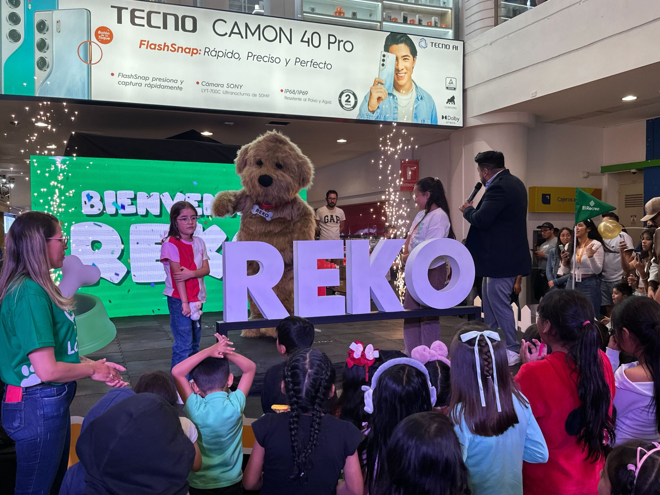 Ciudad Comercial El Recreo presenta a Reko, su nuevo mejor amigo
